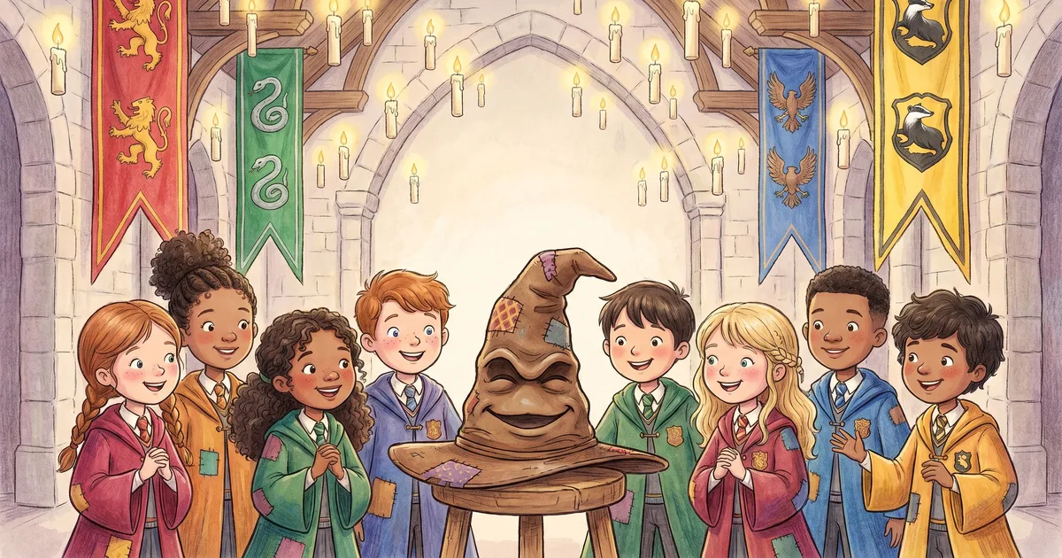 Harry Potter House Quiz for Kids – Free Sorting Quiz